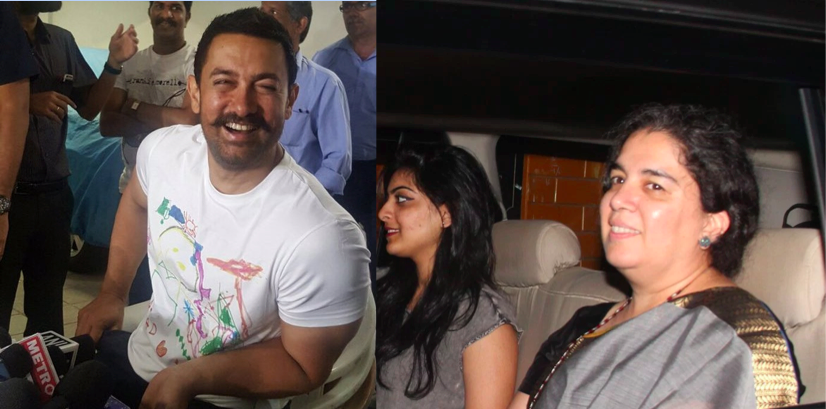 Aamir Khan Still Celebrates Birthday With Ex Wife Reena Dutt - Masala.com
