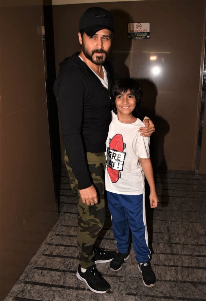 Emraan Hashmi and Ayaan Hashmi spotted - Masala.com