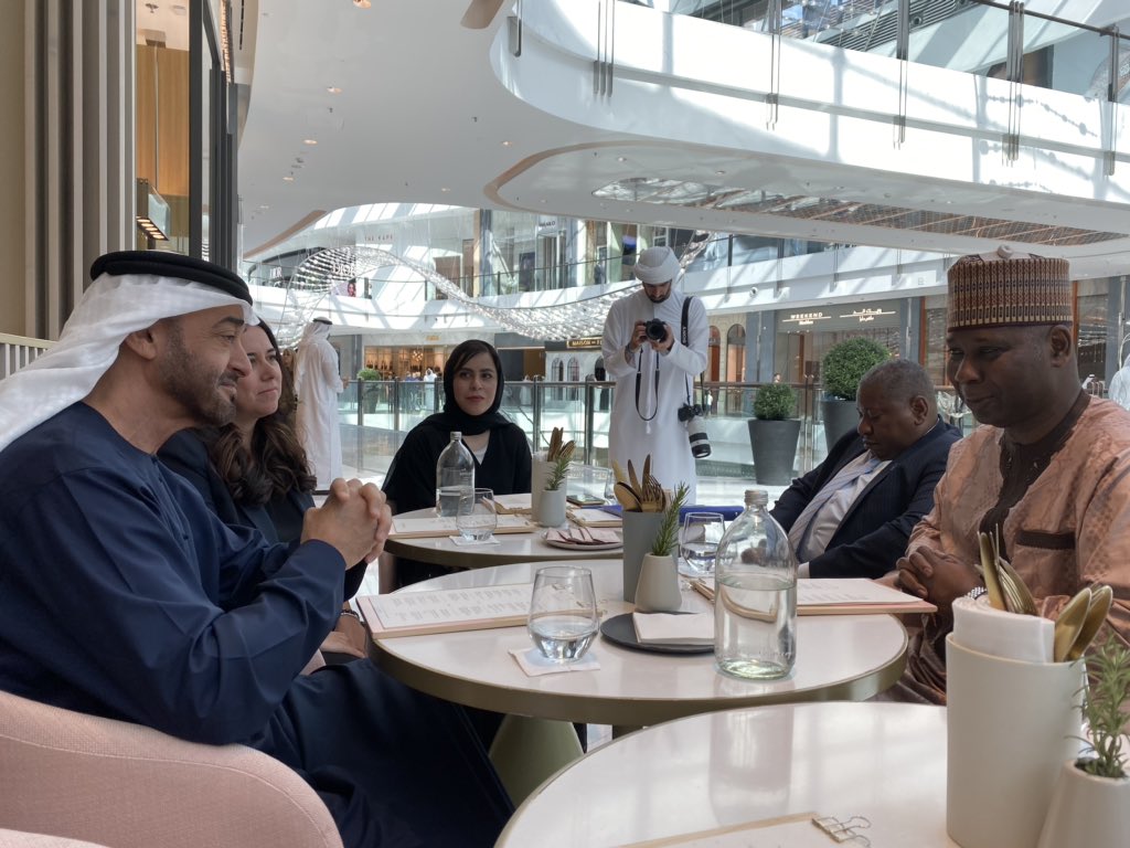 Sheikh Mohamed bin Zayed Al Nahyan Meets UNGA President Tijjani ...