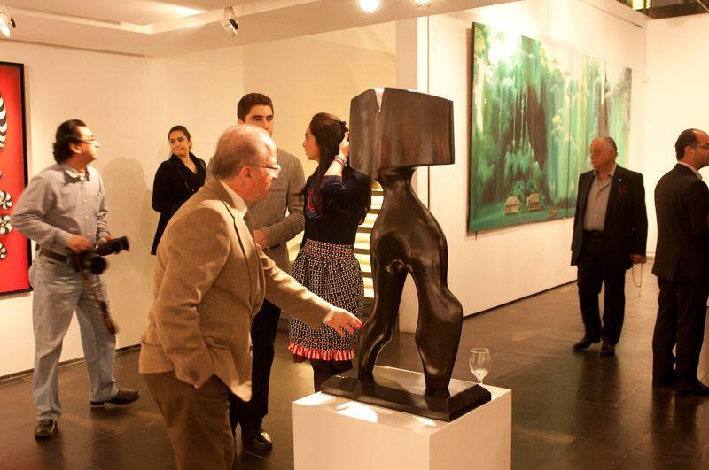 Alfred Basbous Bronze Collection Opening Party - Masala.com