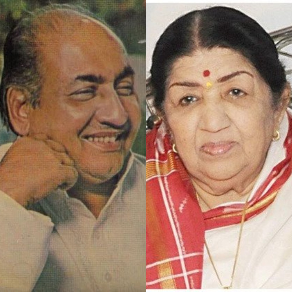 When Lata Mangeshkar And Mohammed Rafi had a Fight and Stopped Singing ...
