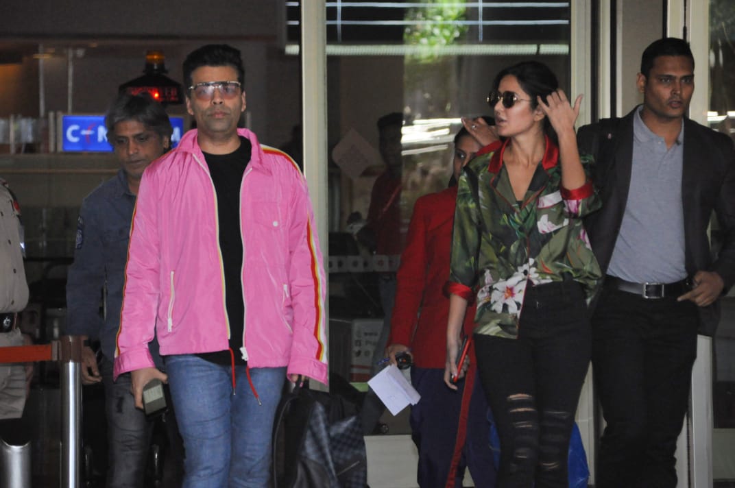Star Spotting: Karan Johar, Katrina Kaif and Shahid Kapoor Return From a Wedding, Varun Dhawan ...