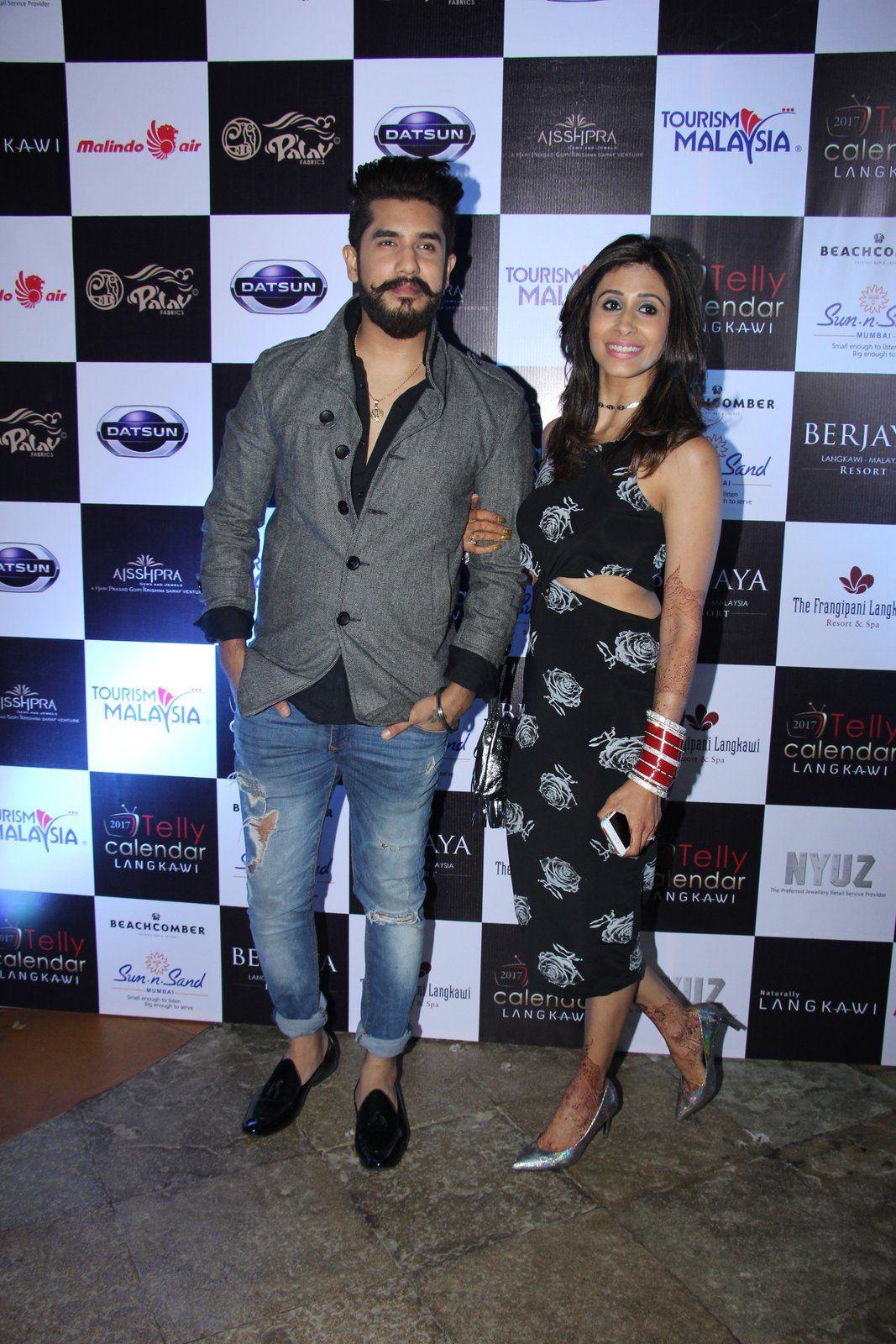 Kishwar Merchant, Sara Khan and Raghu Ram at Telly Calendar Launch ...
