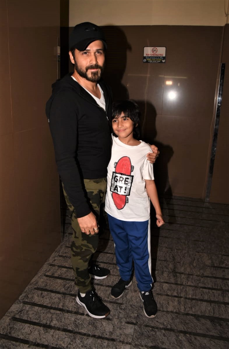 Emraan Hashmi and Ayaan Hashmi spotted - Masala.com