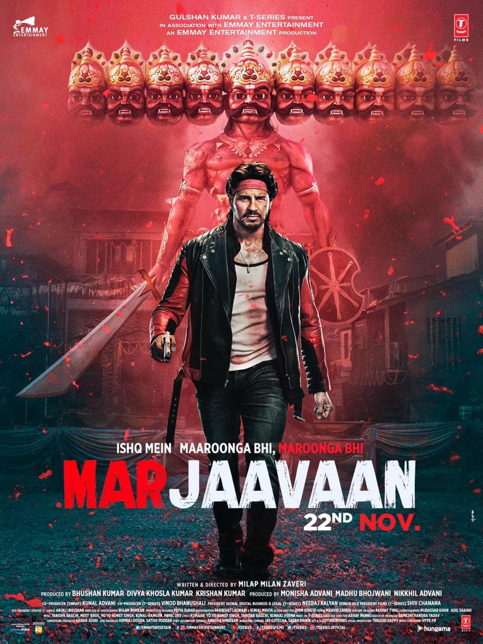 Marjaavaan Box Office Day 4 Collection: Sidharth Malhotra and Riteish ...