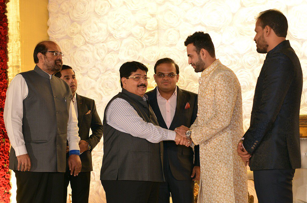 Inside Irfan Pathan's Wedding Reception - Masala.com