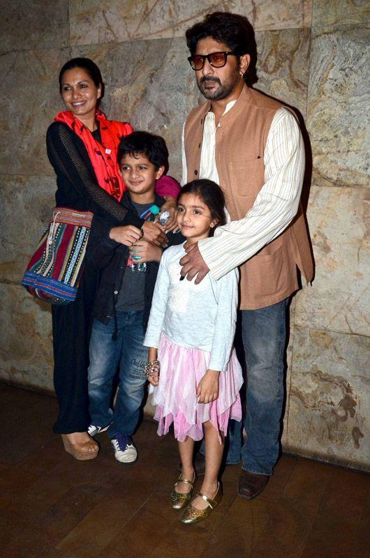 Arshad Warsi, Soha Ali Khan and Neha Dhupia at a Special Show of Joe B ...