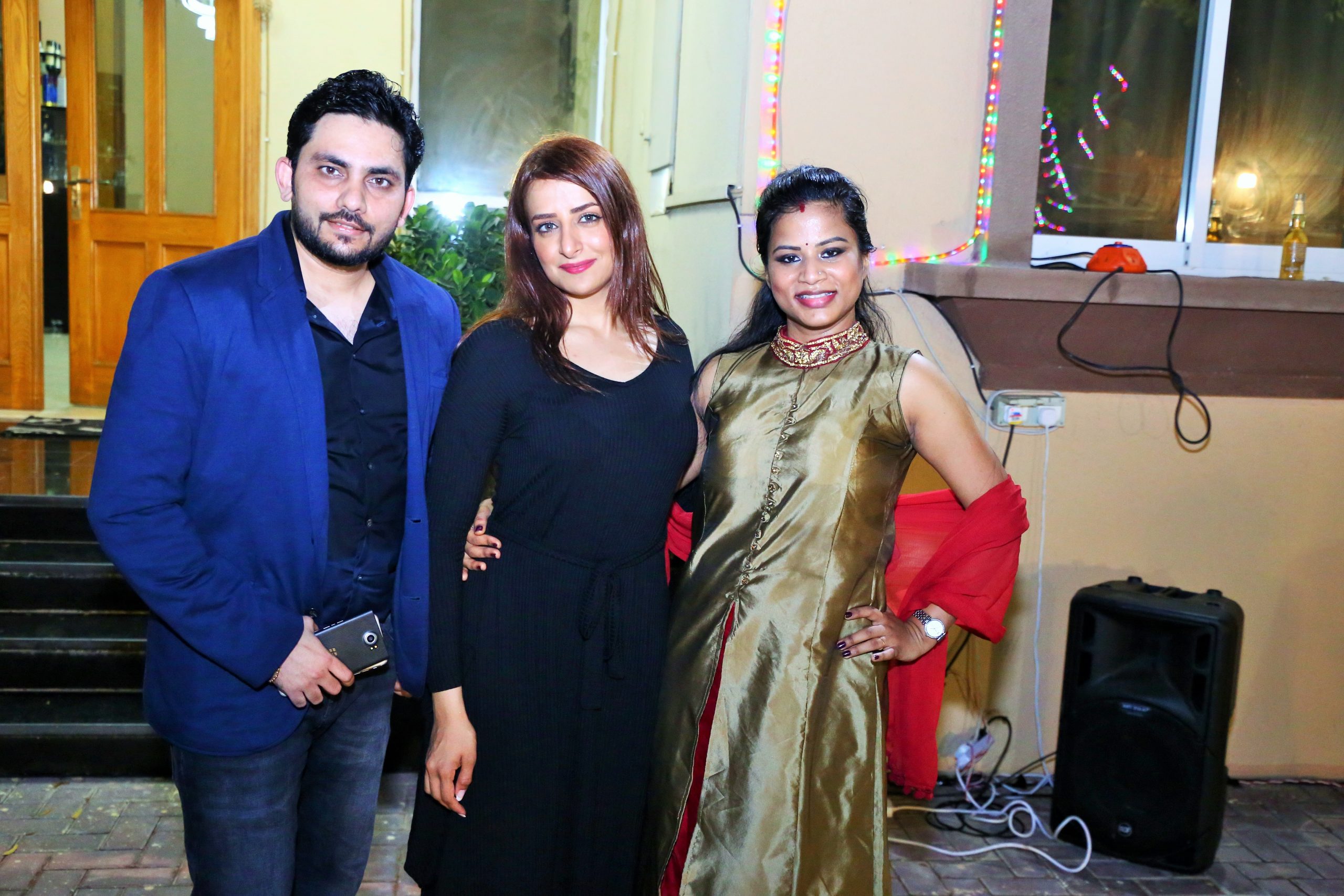 Snapped! Jackie Shroff and Chunky Pandey at a Private Party in Dubai ...