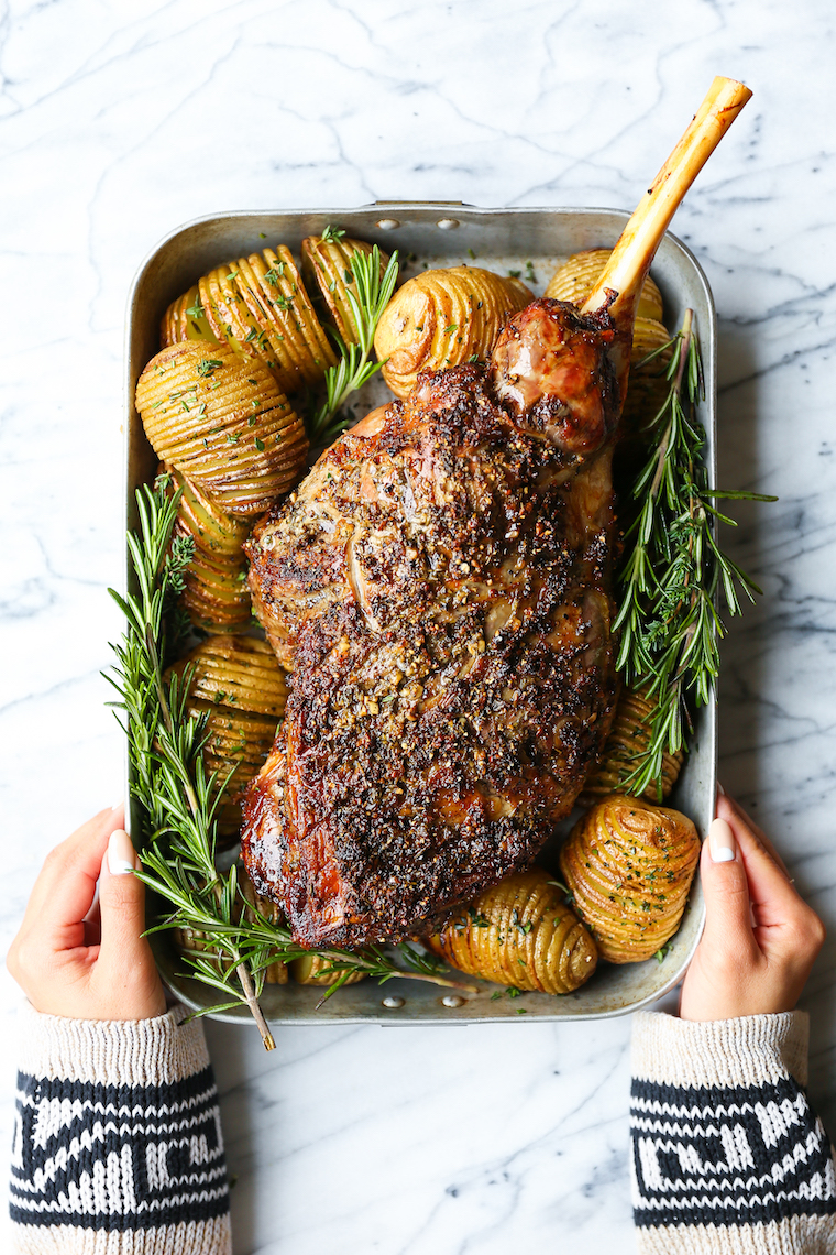 Christmas Dinner: Roast Lamb - Masala.com