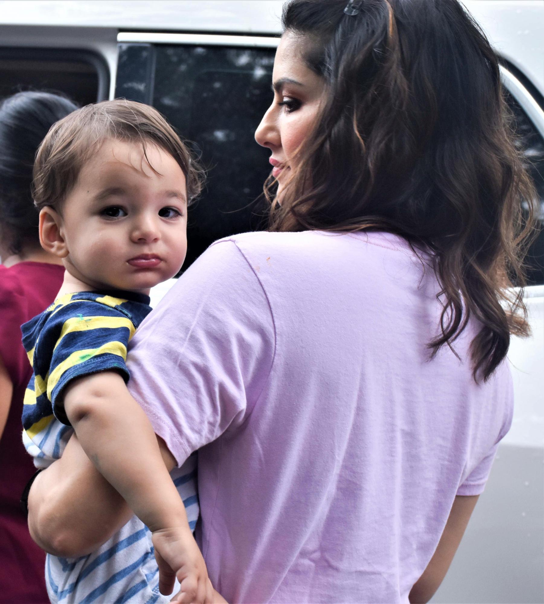 Sunny Leone And Her Kids Are Too Adorable - Masala