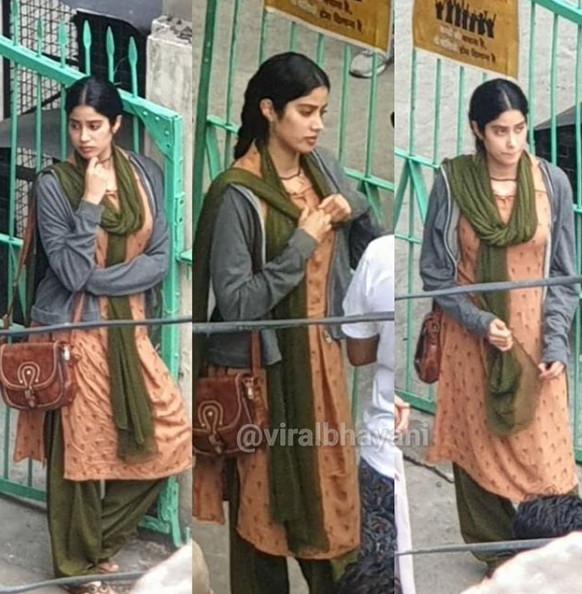 Leaked! Janhvi Kapoor’s First Look from Roohi Afza Surfaced Online - Masala.com
