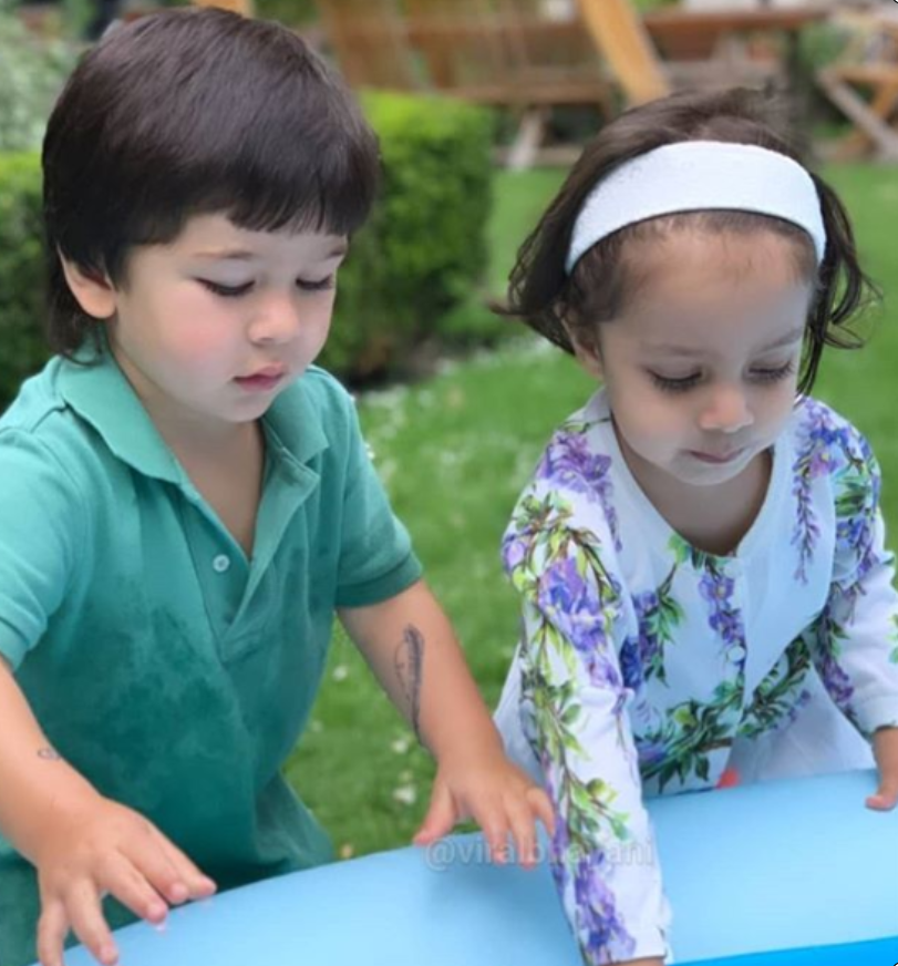 Baby Taimur Ali Khan Playing With Bubbles is the Cutest Thing You'll ...