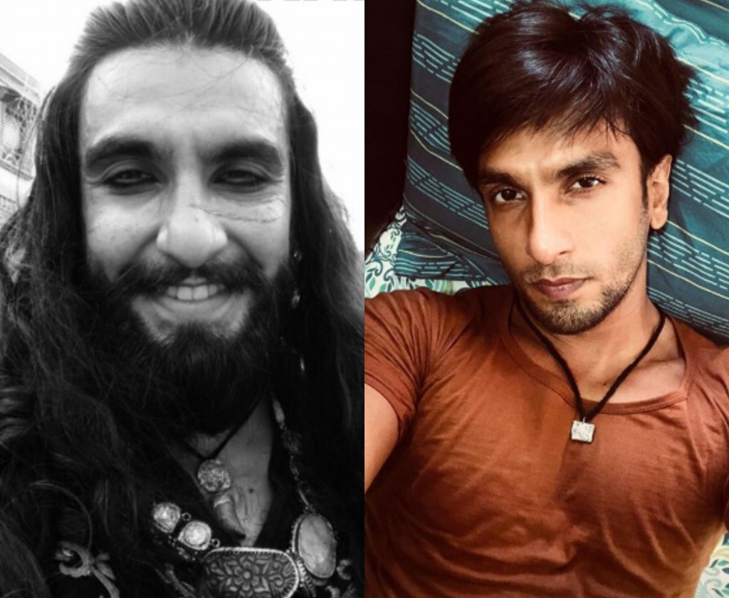Ranveer Singh Captures His Film Career in 10 Selfies On Instagram ...