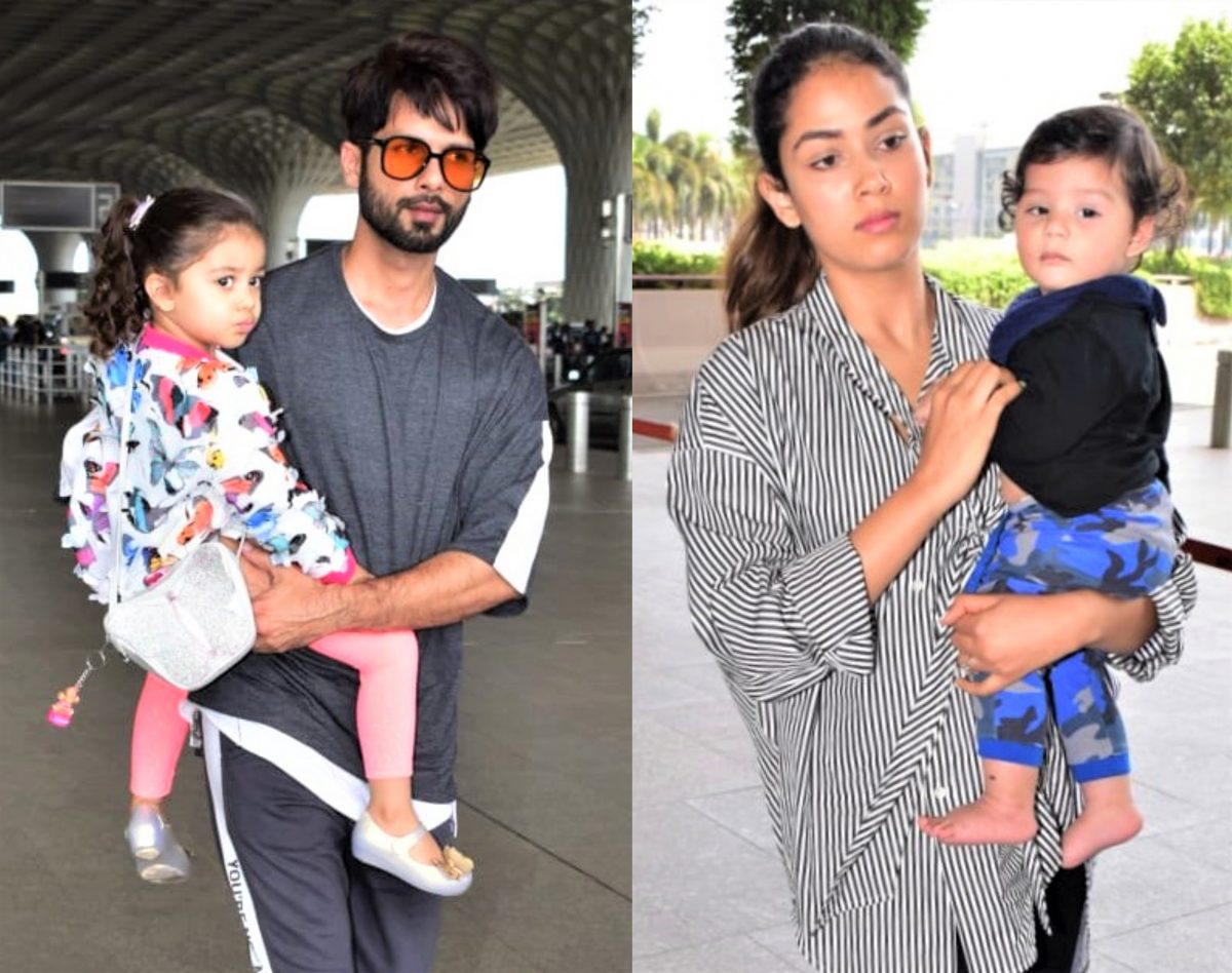 Shahid Kapoor and Mira Rajput Head to Singapore With Kids Misha and ...