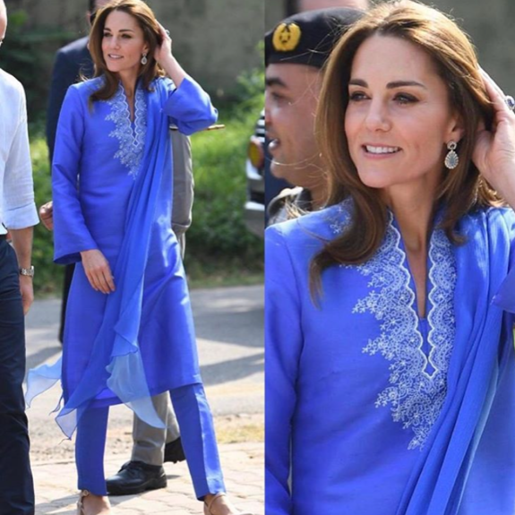 Kate Middleton Makes A Royal Statement In Blue - Masala.com