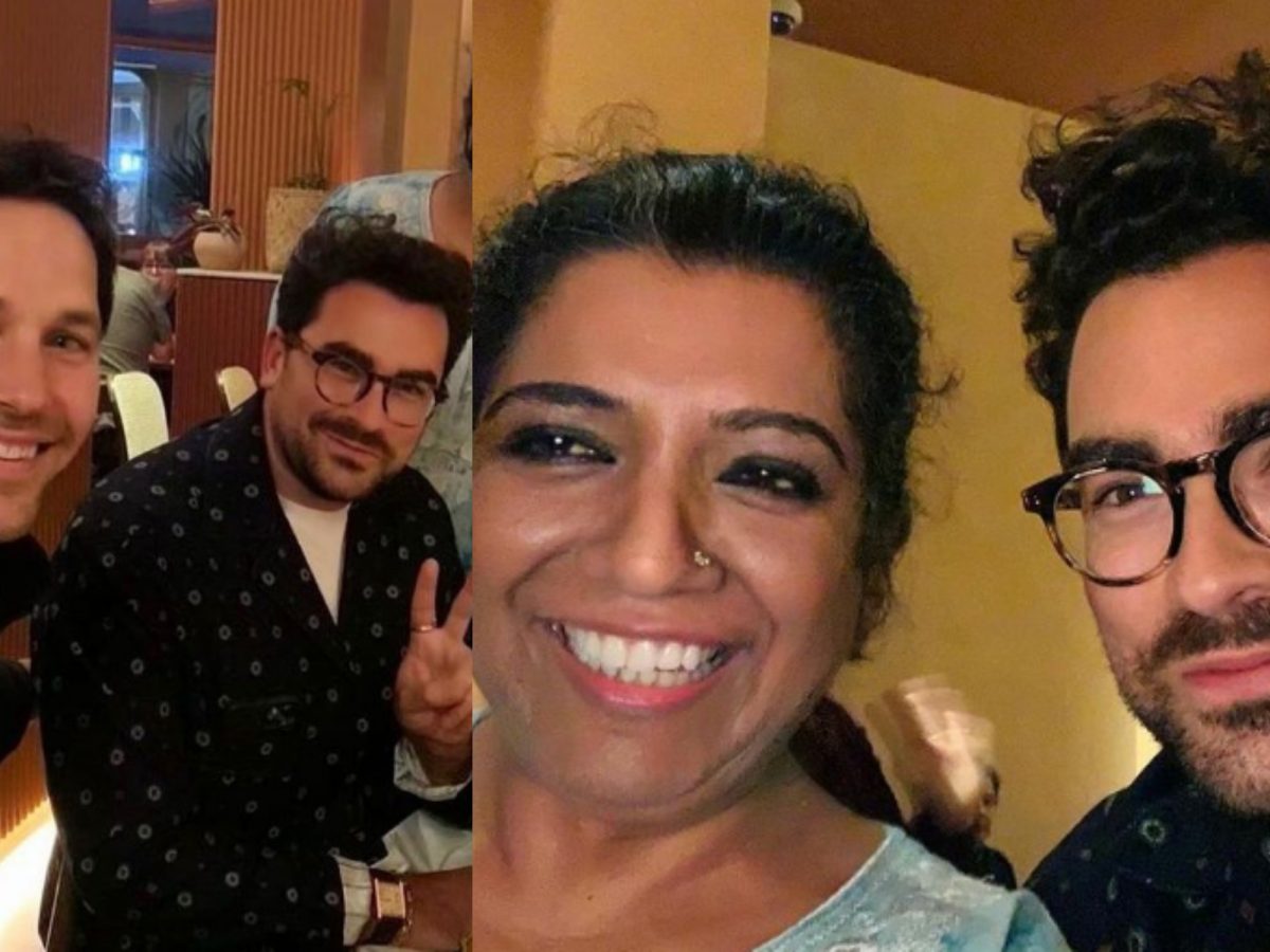 Paul Rudd, Dan Levy's photo enjoying a traditional Indian thali goes ...