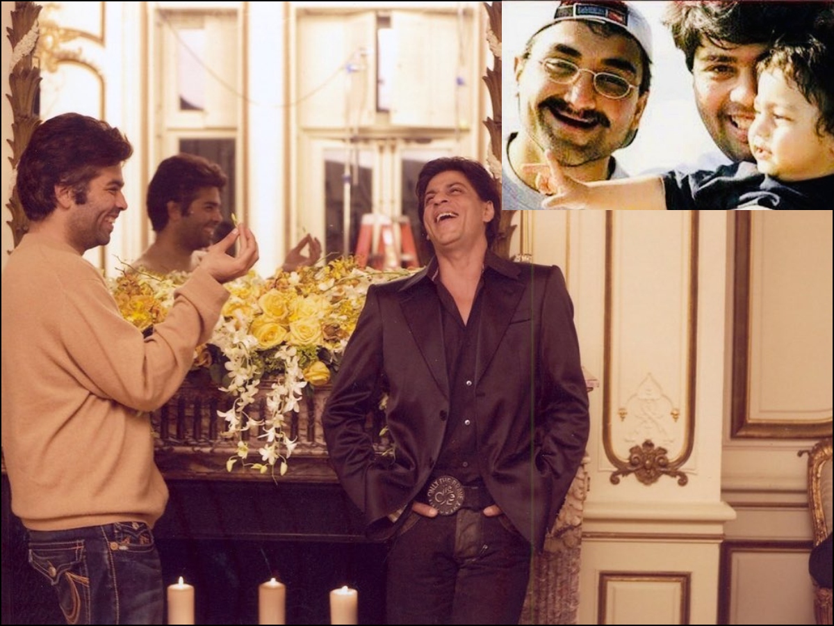 Karan Johar shares an unseen picture of Aditya Chopra clicked by Shah Rukh Khan; fans can’t stop ...