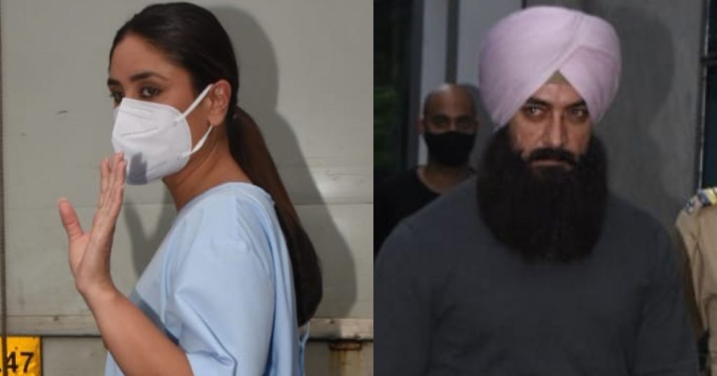 WATCH: Laal Singh Chaddha BTS shows Kareena Kapoor in a hospital gown as Aamir Khan dons a long ...
