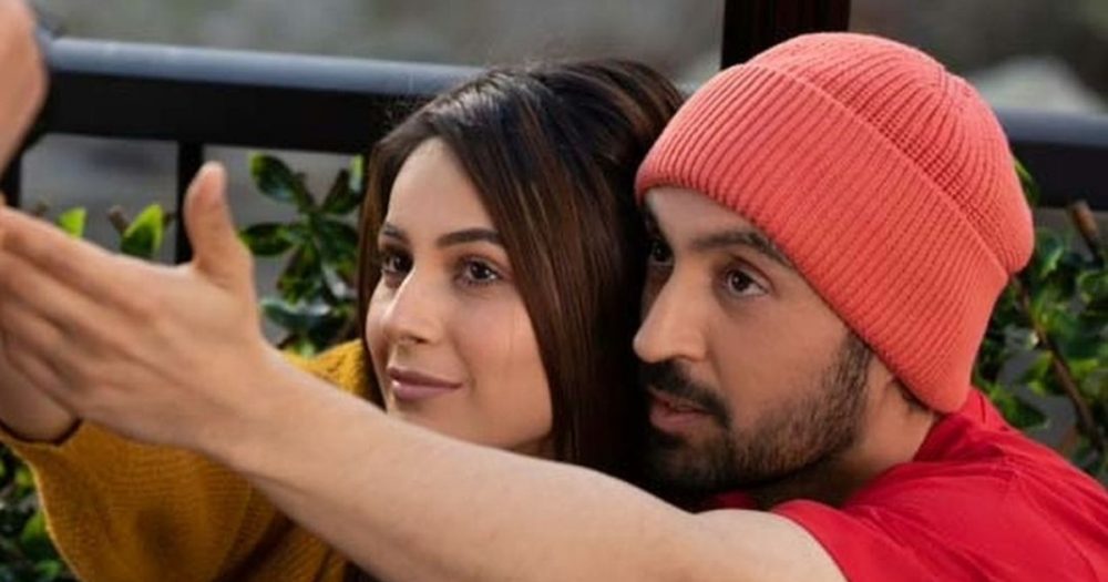 Diljit Dosanjh Shares A Photo With Shehnaaz Gill On Honsla Rakhs