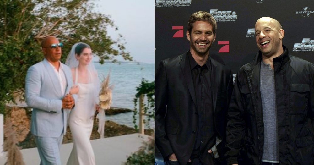 Vin Diesel steps into Paul Walker's shoes to walk his daughter, Meadow ...