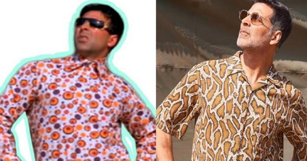 Akshay Kumar recreates his iconic pose as Raju from Hera Pheri leaving ...