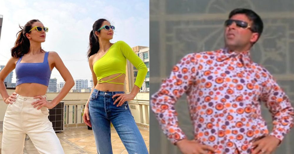 Katrina Kaif, Isabelle Kaif recreate Akshay Kumar’s iconic Hera Pheri ...