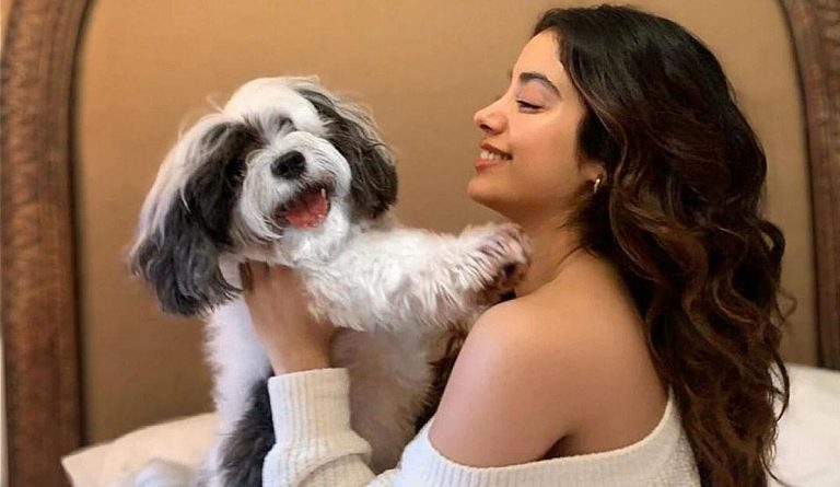 Janhvi Kapoor shares ADORABLE video with her pup Panda - Masala.com