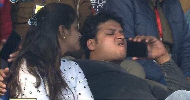 Video of man eating 'Gutka' during India-New Zealand match sparks ...
