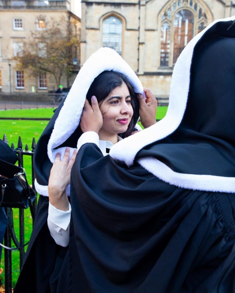 Malala Yousafzai graduates from Oxford University