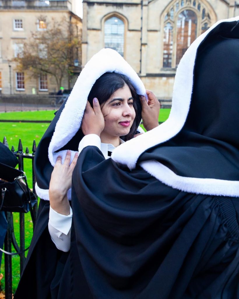 Malala Yousafzai graduates from Oxford University