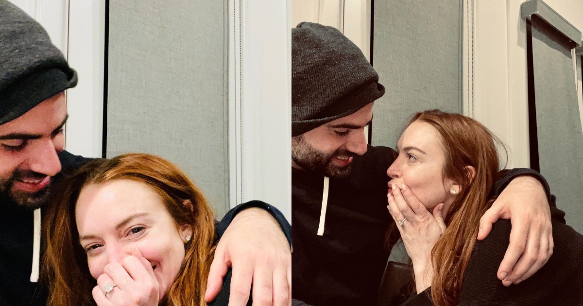 Lindsay Lohan ENGAGED to Dubai-based Bader Shammas