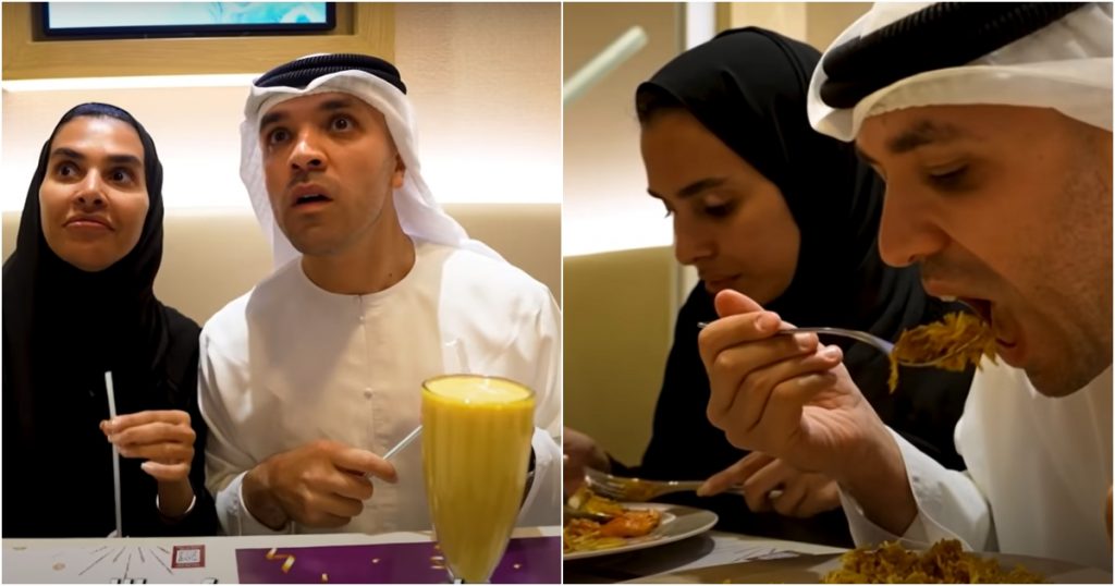 Khalid Al Ameri and Salama put their Hindi skills to Test