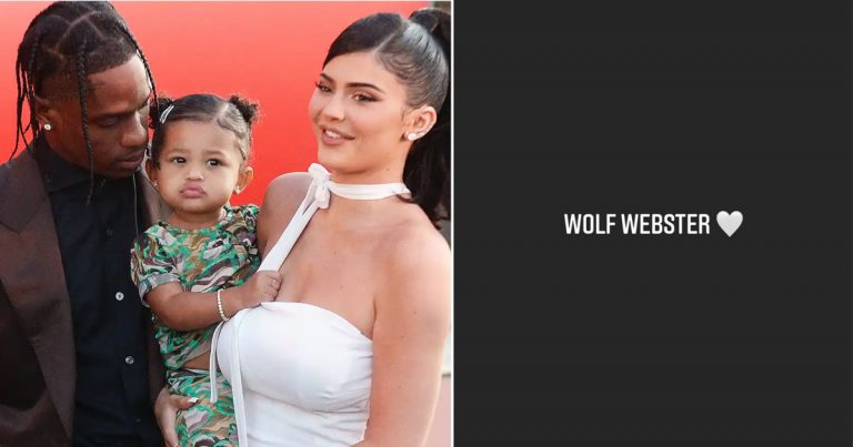 Wolf Webster: Kylie Jenner reveals newborn's name