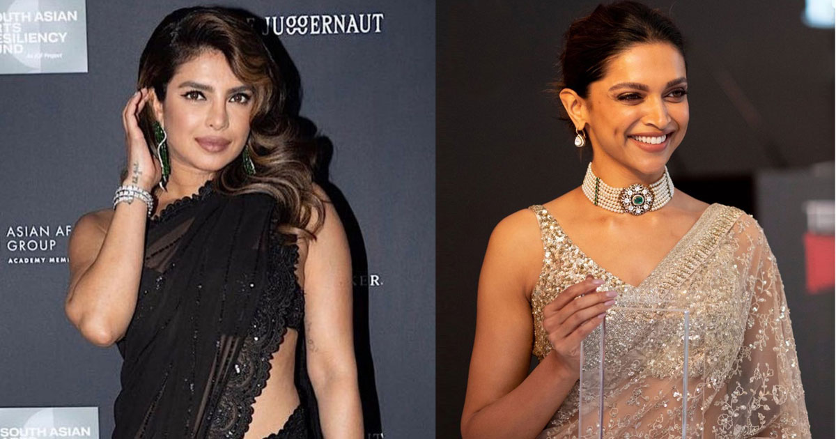 Deepika Padukone, Priyanka Chopra: Who wore saree better? Deepika Padukone, Priyanka Chopra: Who wore saree better?