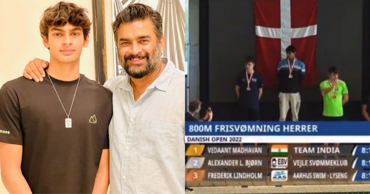 R Madhavan's son Vedaant Madhavan wins gold for India