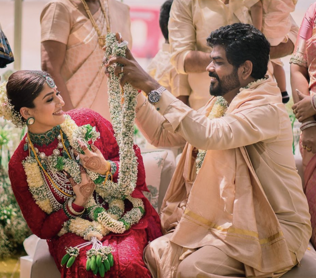 Here's a closer look into Nayanthara's beautiful bridal ensemble ...
