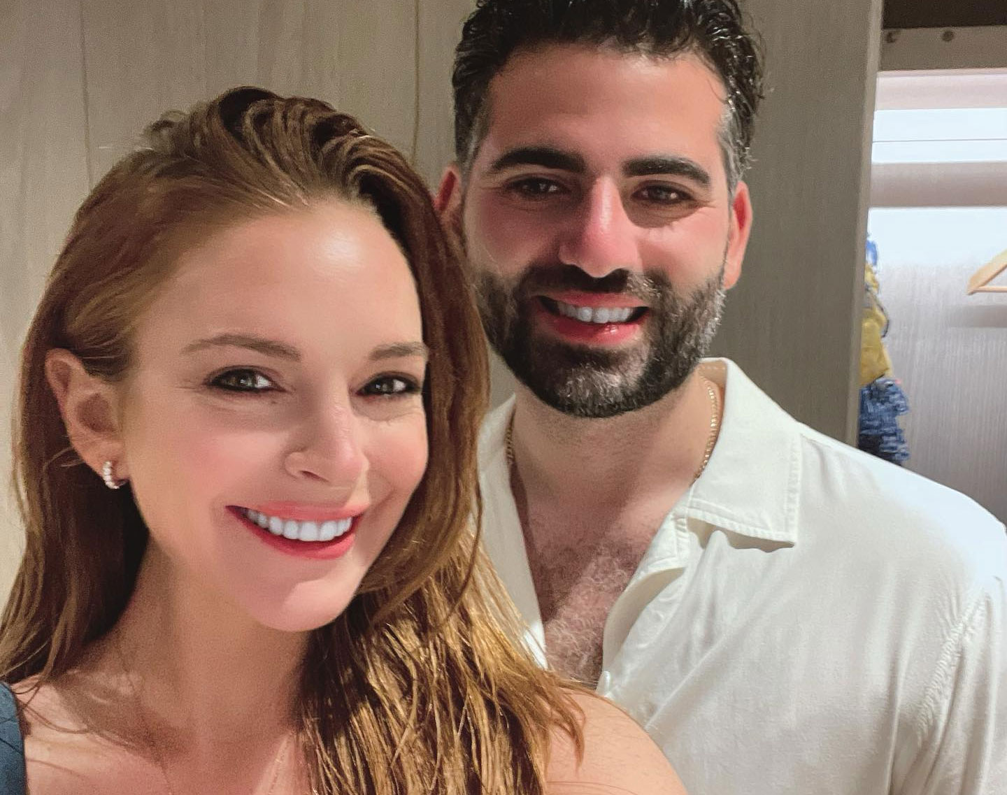Lindsay marries Bader Shammas after 8 months of engagement