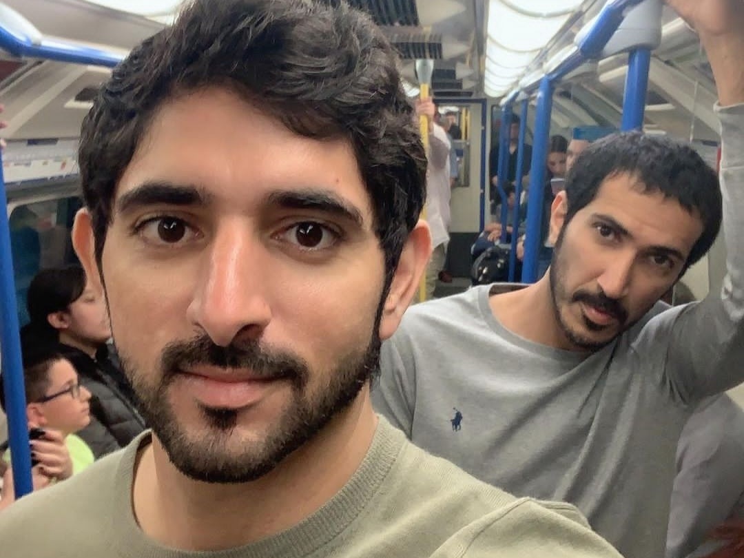 Jordanian Royal Family Sheikh Mohammad Bin Rashid Al Maktoum With His