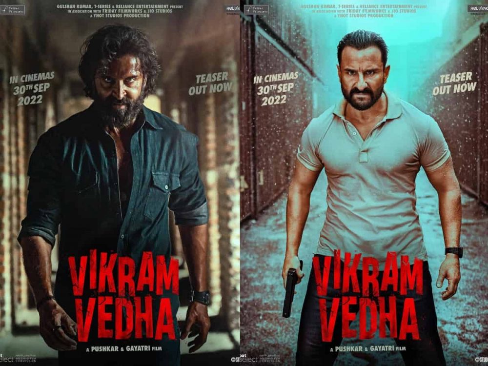 Vikram Vedha trailer: Hrithik Roshan-Saif Ali Khan face off