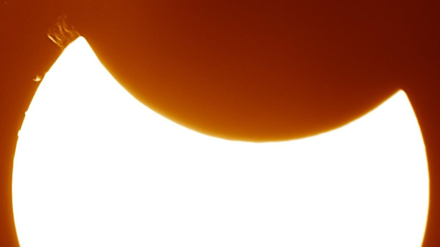 Missed the solar eclipse? See what it looked like here - Masala.com