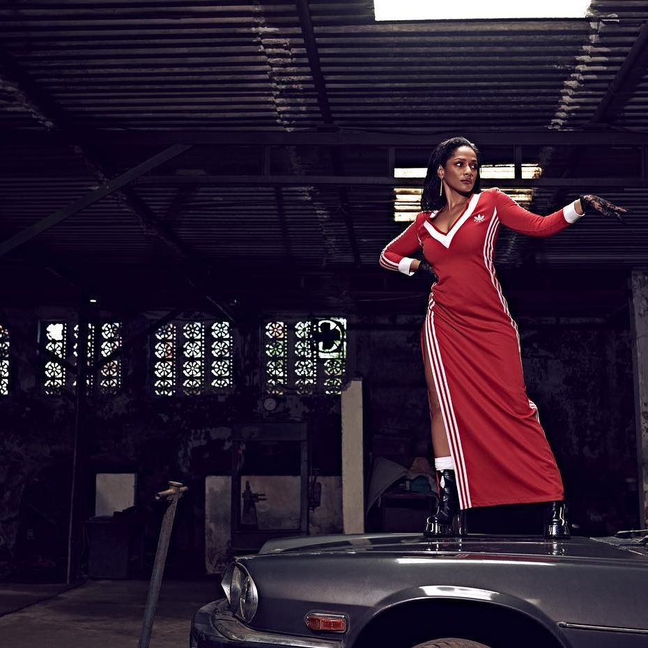 Masaba Gupta emanates an edgy street style vibe in AdidasXGucci ...