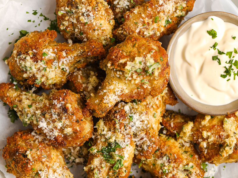 Chicken Garlic Parmesan wings: Try easy recipe 20 minutes