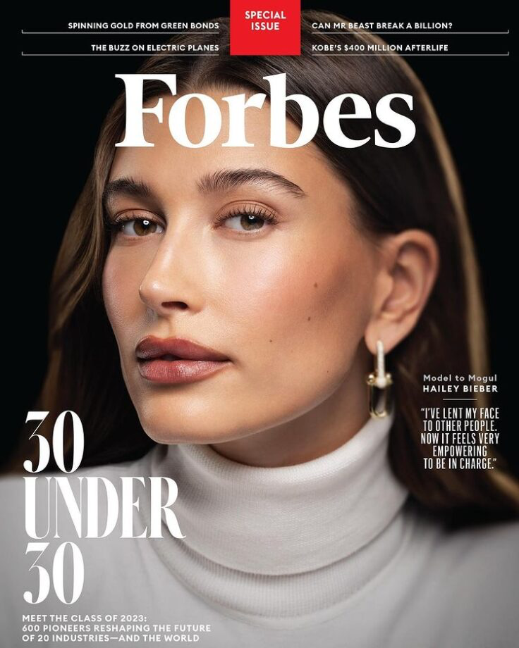 Did you know Hailey Bieber is part of the Forbes 30 Under 30 list ...