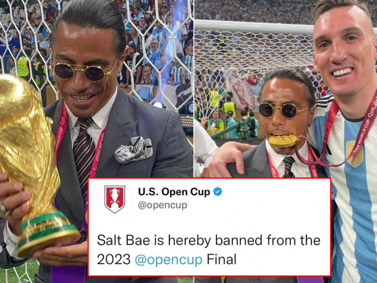 Salt Bae banned from attending football tournament