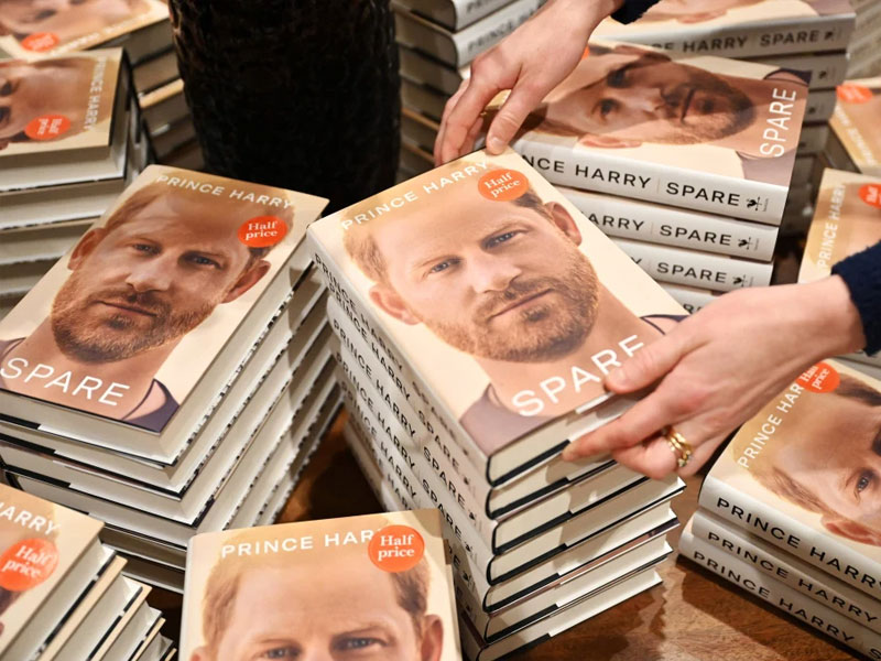 Harry's book turns out to be a hit, sells 1.4m copies love