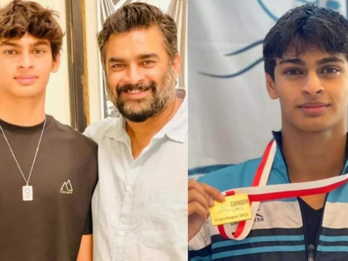 Proud dad R Madhavan showcases son's achievement