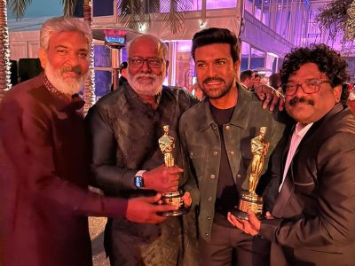 RRR win at Oscars: Rajamouli throws celebration party love 1