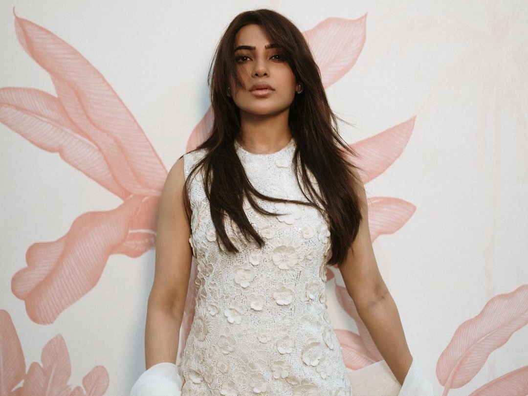 Samantha Ruth Prabhu turns white fairy in a Mishru outfit