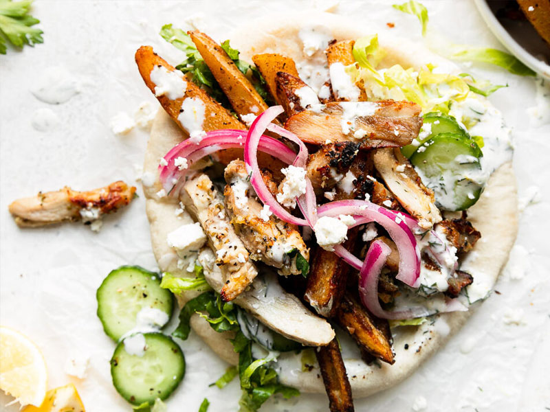 chicken pita wraps: Delicious Ramadan special: 1