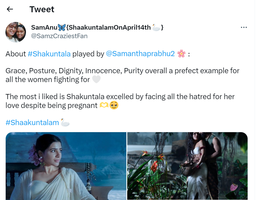 Shaakuntalam First Reviews Out: Here's what audiences have to say about ... Shaakuntalam First Reviews Out: Here's what audiences have to say about ...